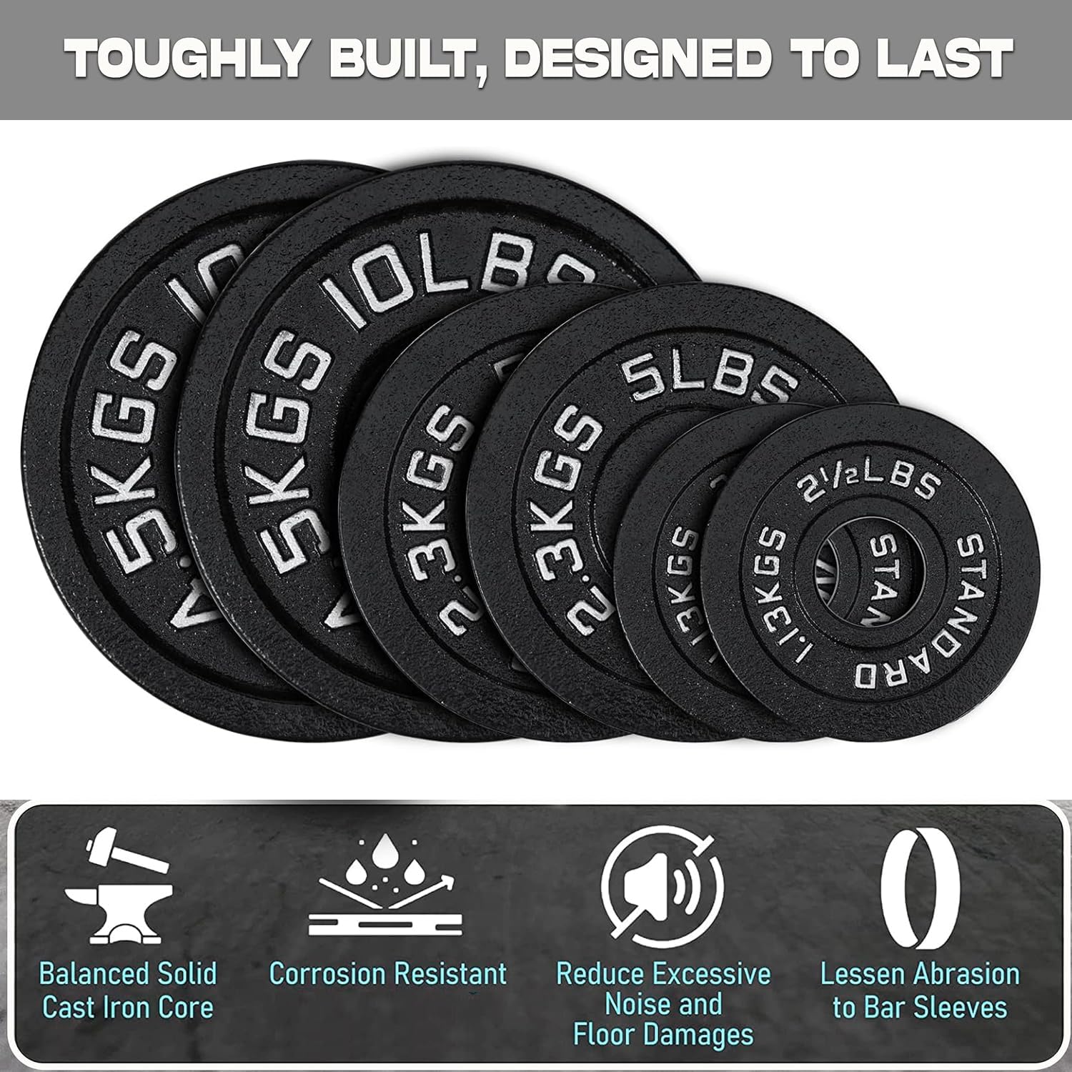 With Rack 50kg Cast Iron Barbell & Dumbbell Set – Eclassic Mall Weight Bar
