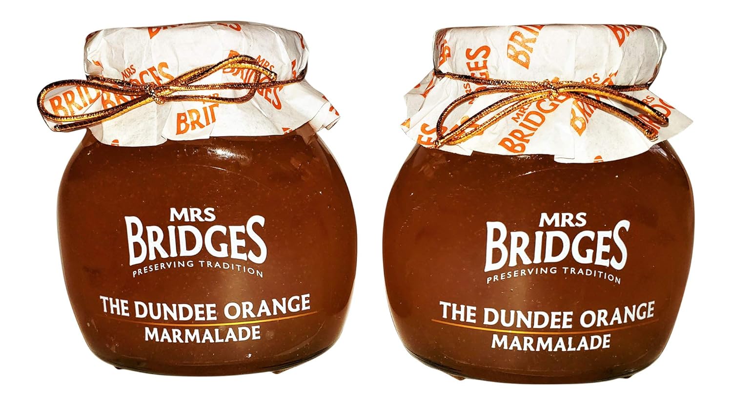 Amazon.com : Mrs. Bridges of Scotland, Set of 2 Jars, The Dundee Orange ...