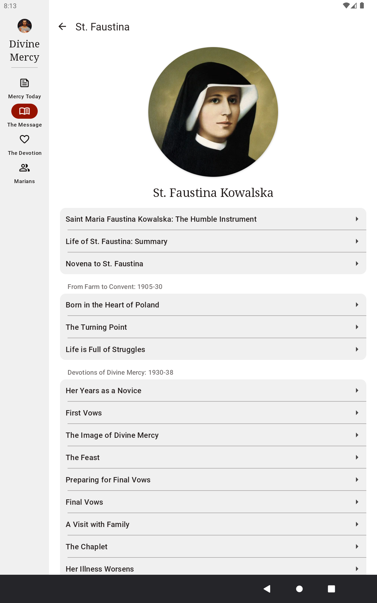 Divine Mercy - App on Amazon Appstore