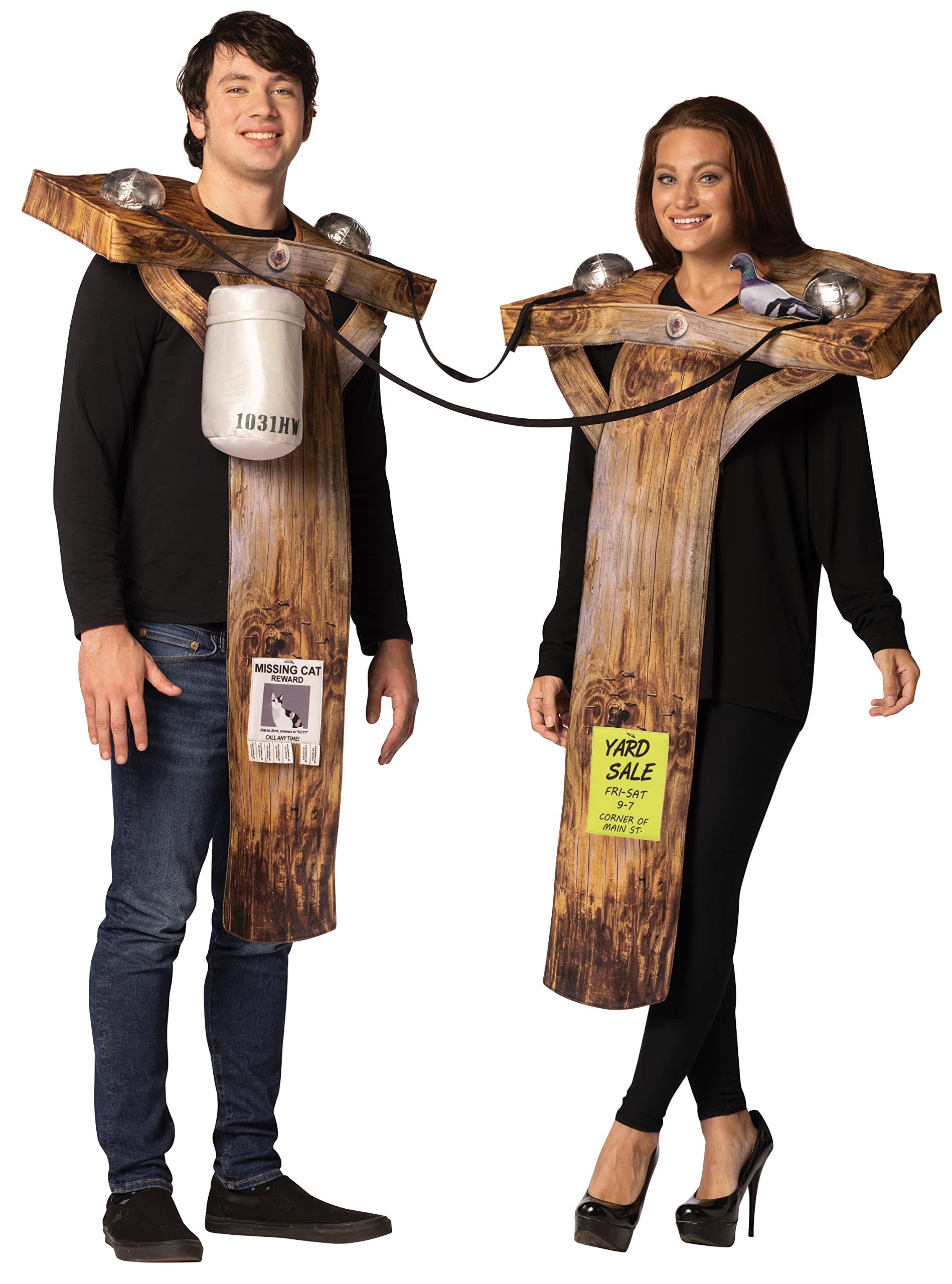 Amazon.com: Rasta Imposta Electric Utility Poles Couples Halloween ...