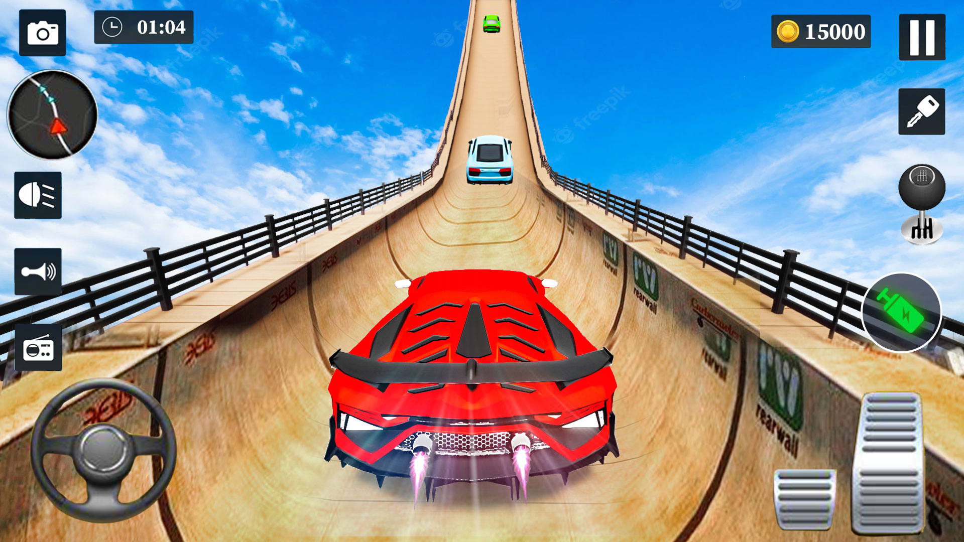 Ultimate Mega Ramp Car Stunt Racing Games - Car Driving Games - GT Car ...