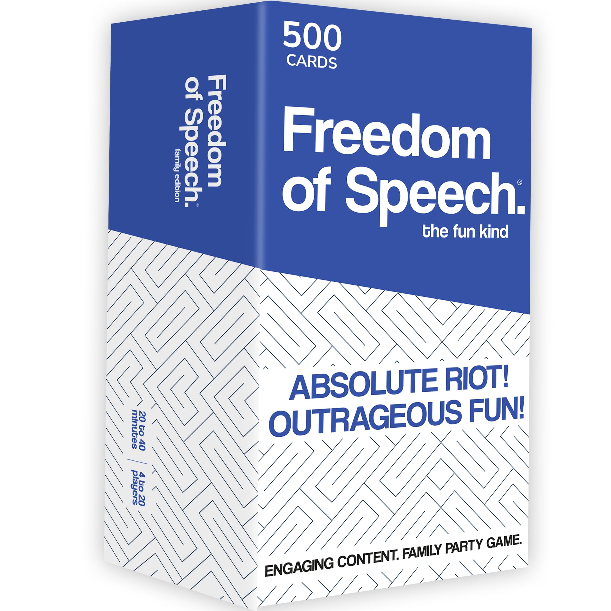 Amazon.com: QUOKKA Freedom of Speech Card Board Game - Family Edition ...