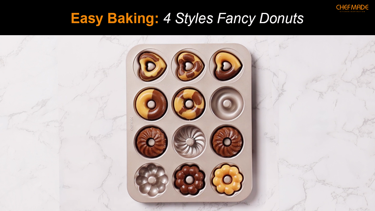Watch How To Make 4 Styles Fancy Donuts ﹙WK9288﹚ on Amazon Live
