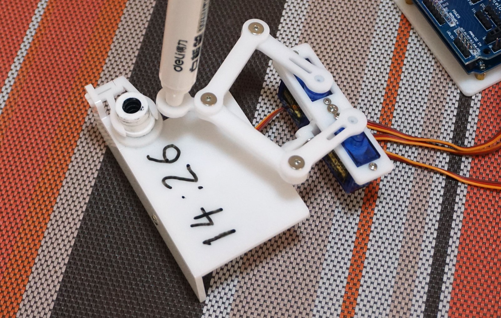 Buy Plotclock Manipulator Drawing Robot Robotic Clock With Arduino Controller Online At