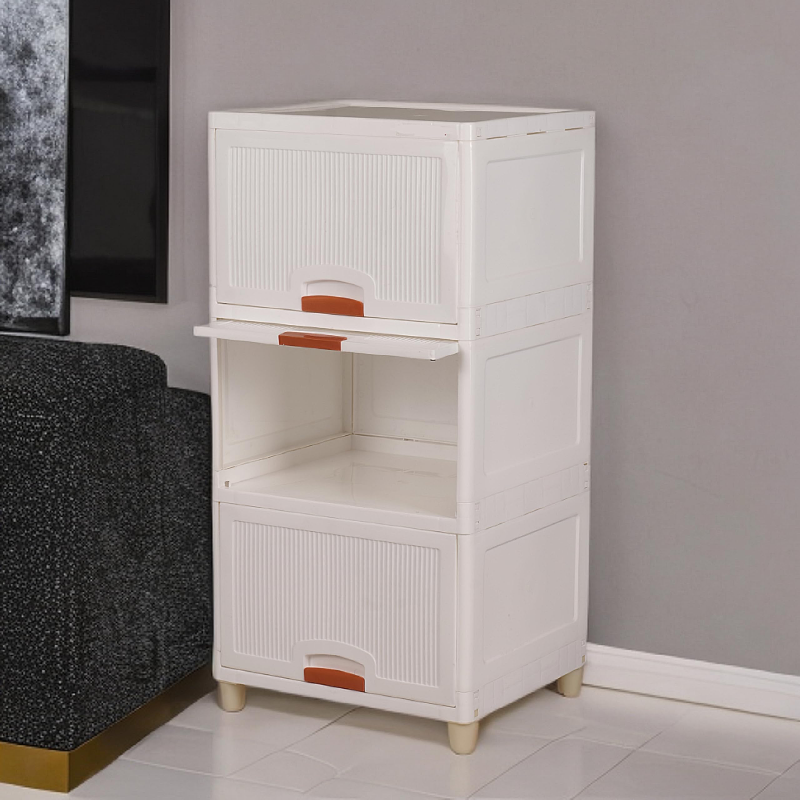 MECHDEL Multipurpose Bookshelf Organizer Rack for Living Room, Kitchen ...