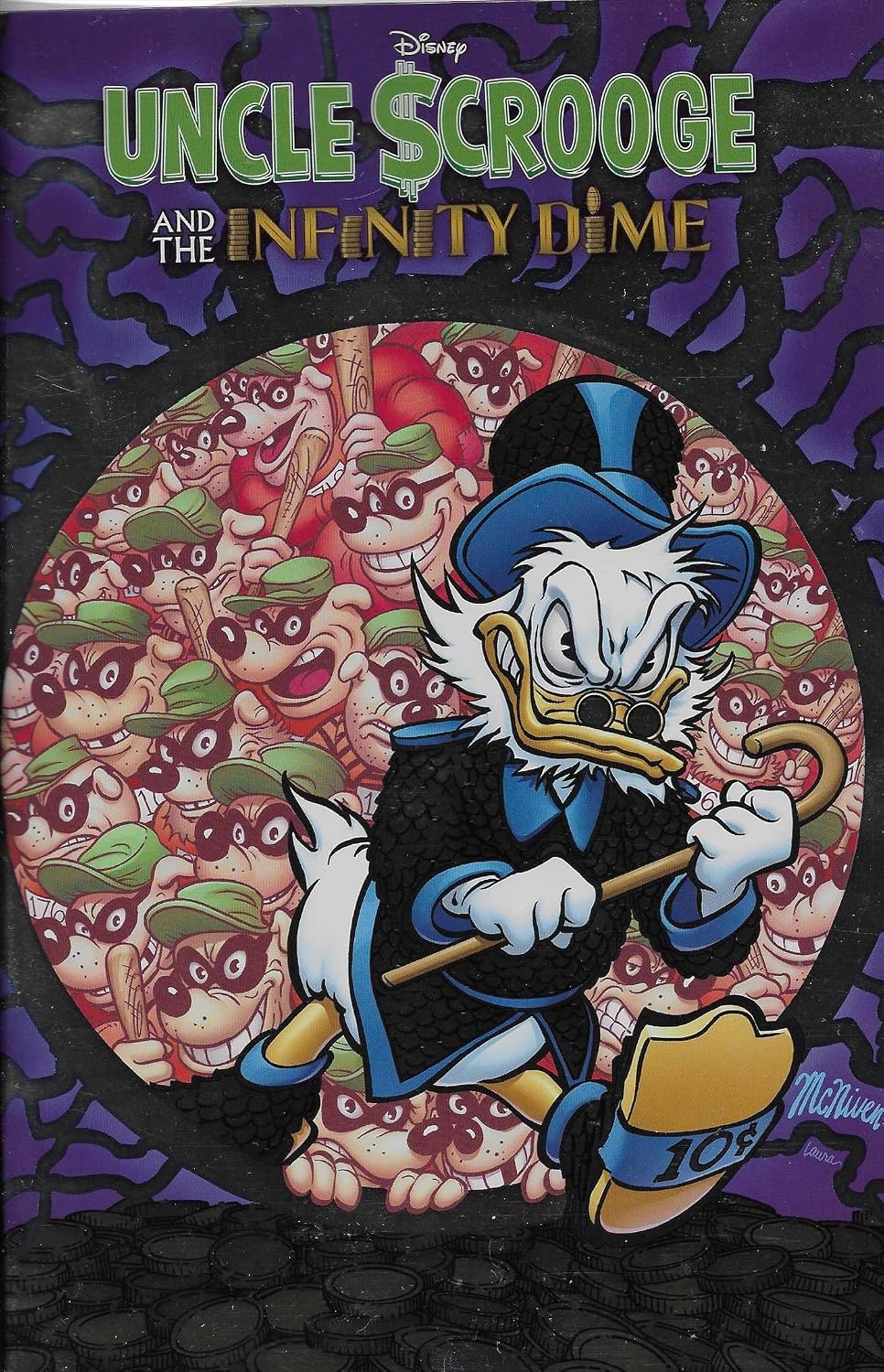 Amazon.com: Uncle Scrooge and the Infinity Dime #1E VF/NM ; Marvel ...