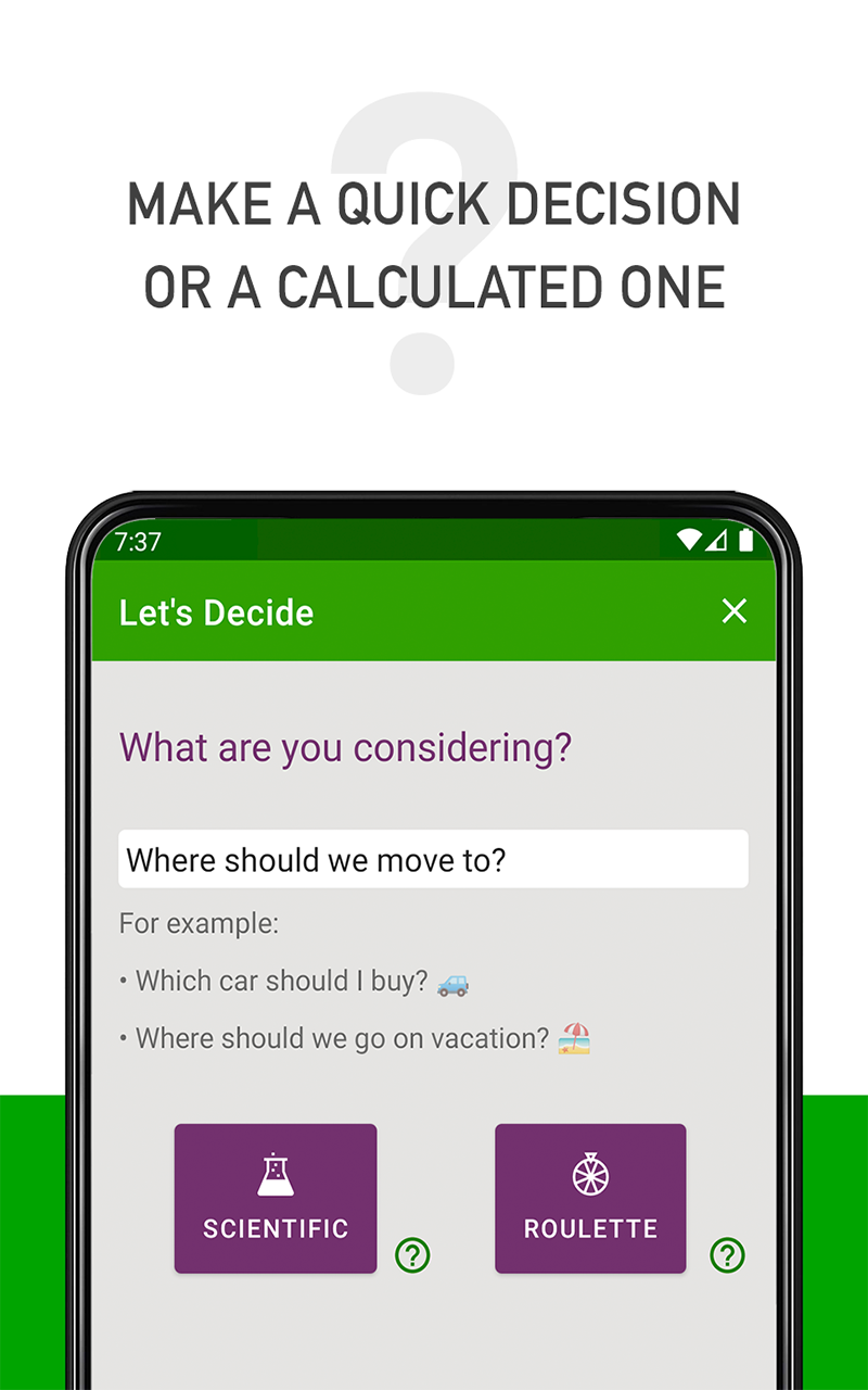 Choice Pro - Decision Maker 🤔 - App on Amazon Appstore