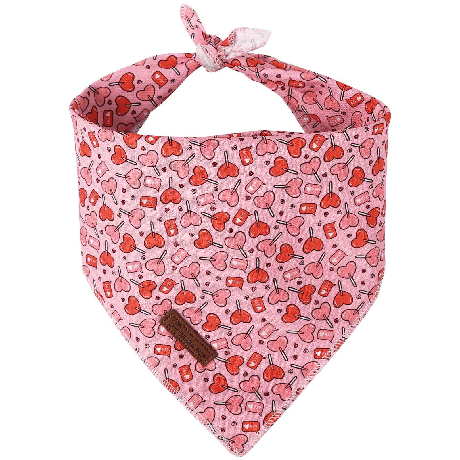 UP URARA PUP Bandana Pour Chien De Saint-Valentin - Écharpe ...