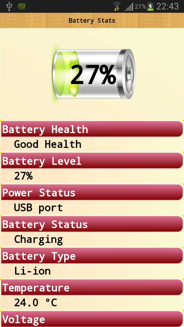 BatteryInfo (Speech Enabled) - App on Amazon Appstore