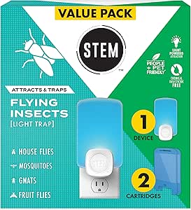 Amazon.com: STEM Light Trap: Indoor Fruit Fly Trap, Effective Insect ...