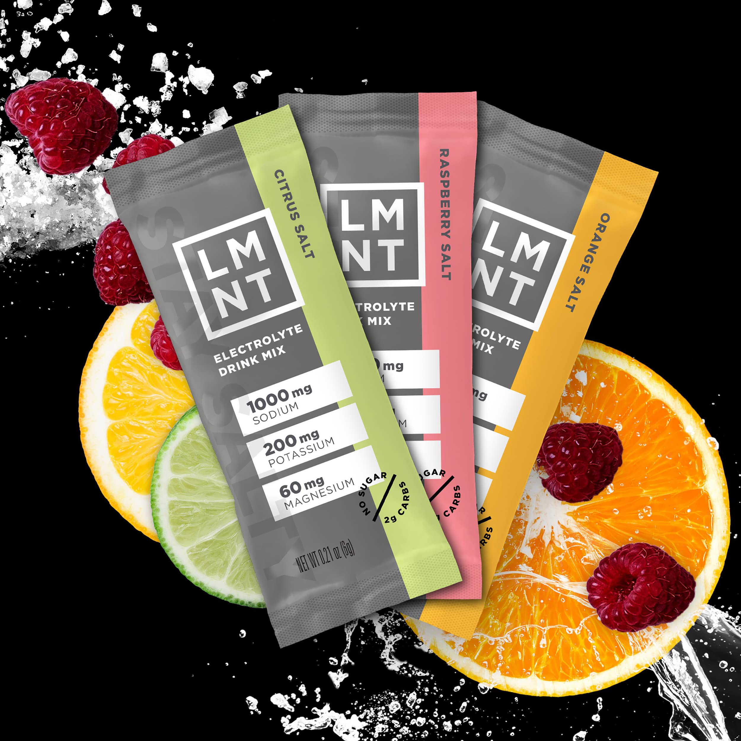 Snapklik.com : LMNT Zero-Sugar Electrolytes - Variety Salt - Hydration ...