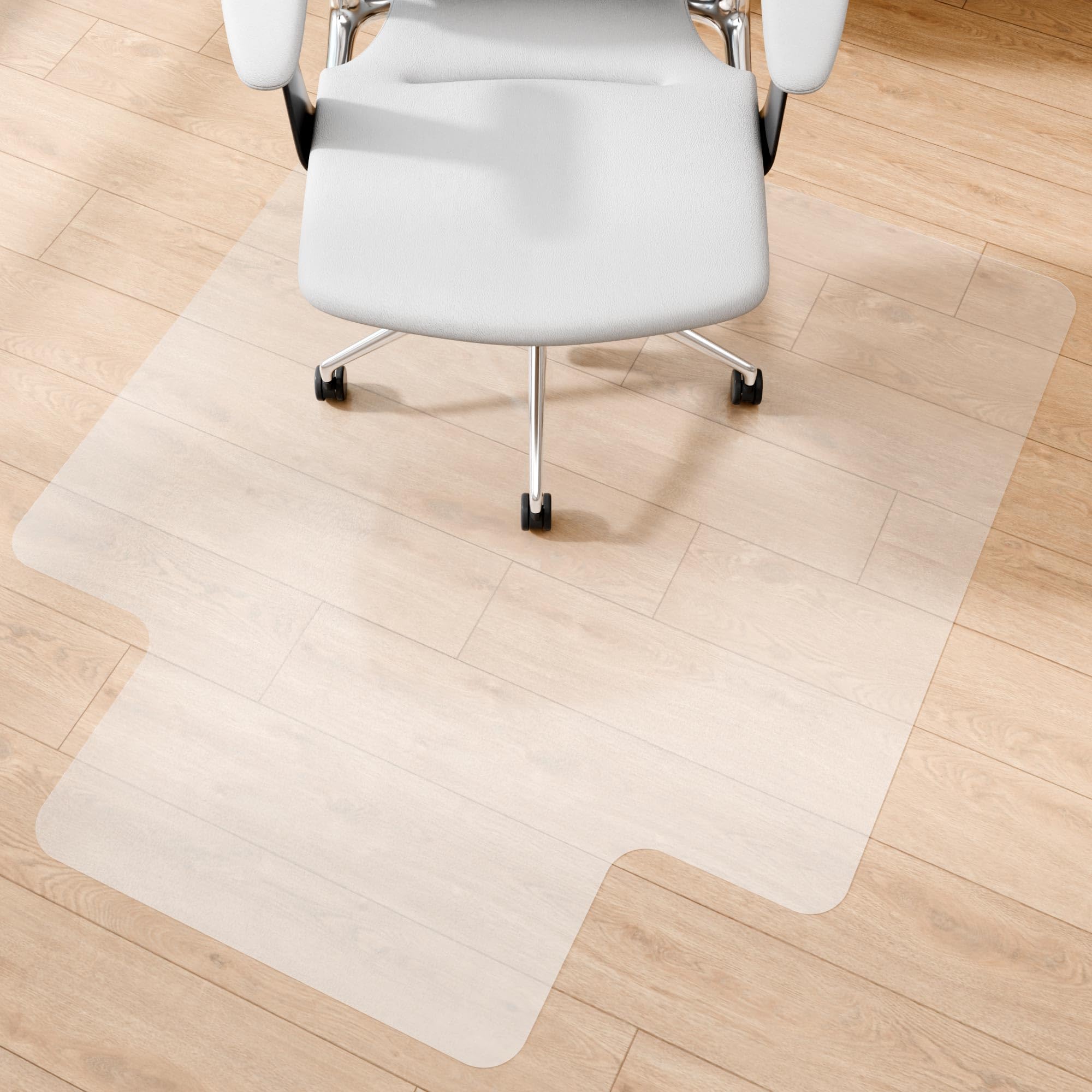 Amazon.com : Amyracel Chair Mat for Hardwood Floor, 53” x 45” Office ...