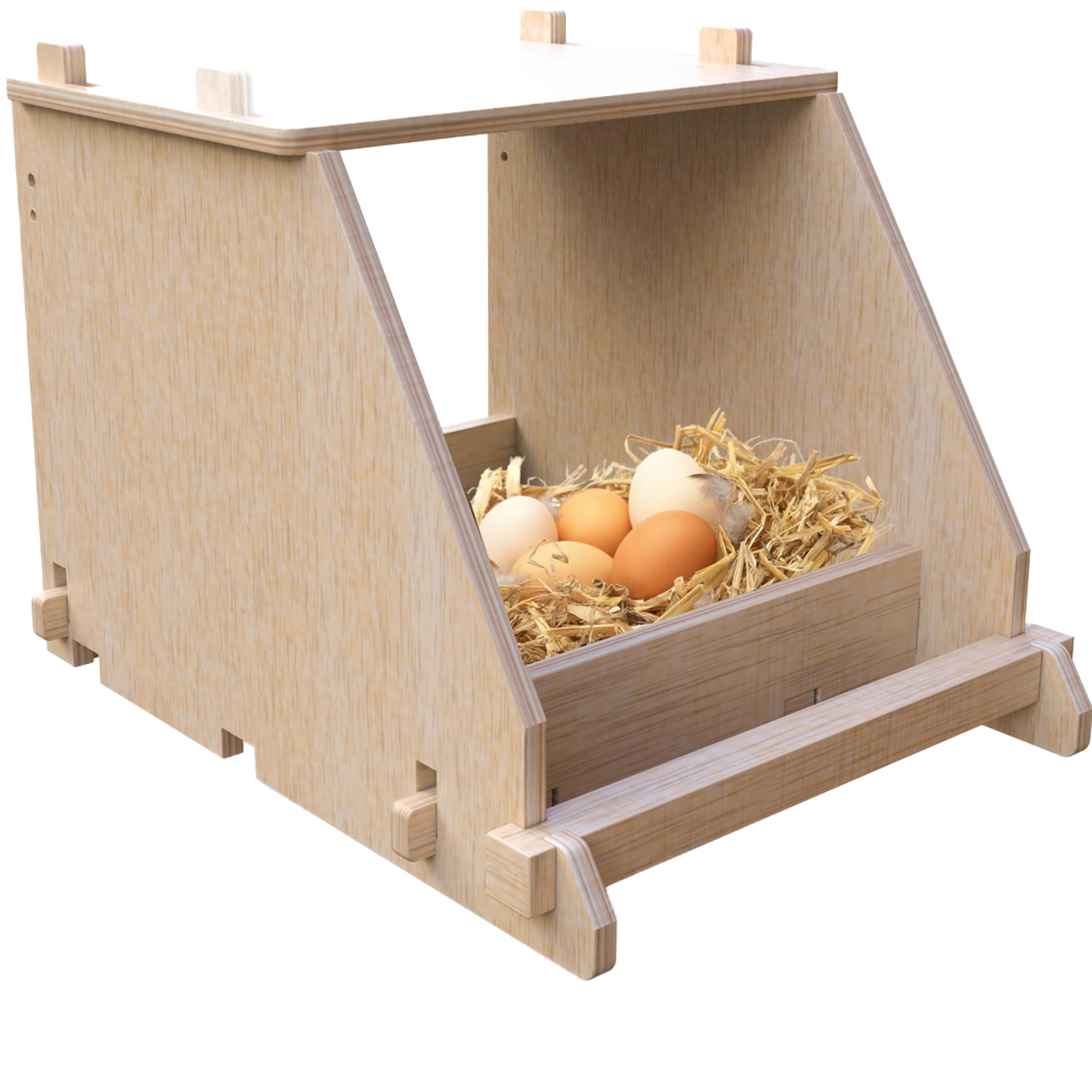 Snapklik.com : BLIPPEX Nesting Boxes For Chickens & Ducks: Wooden ...