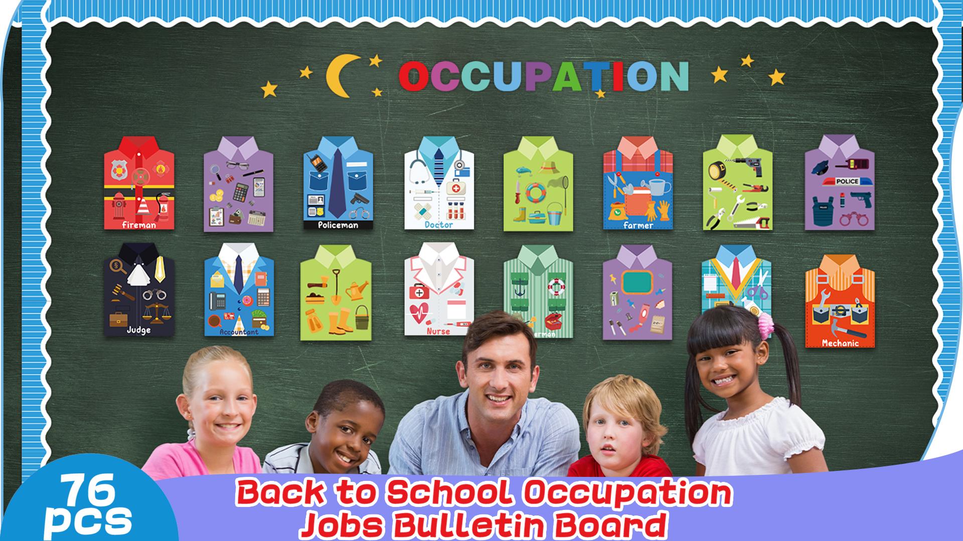 Preschool Community Helpers Bulletin Board