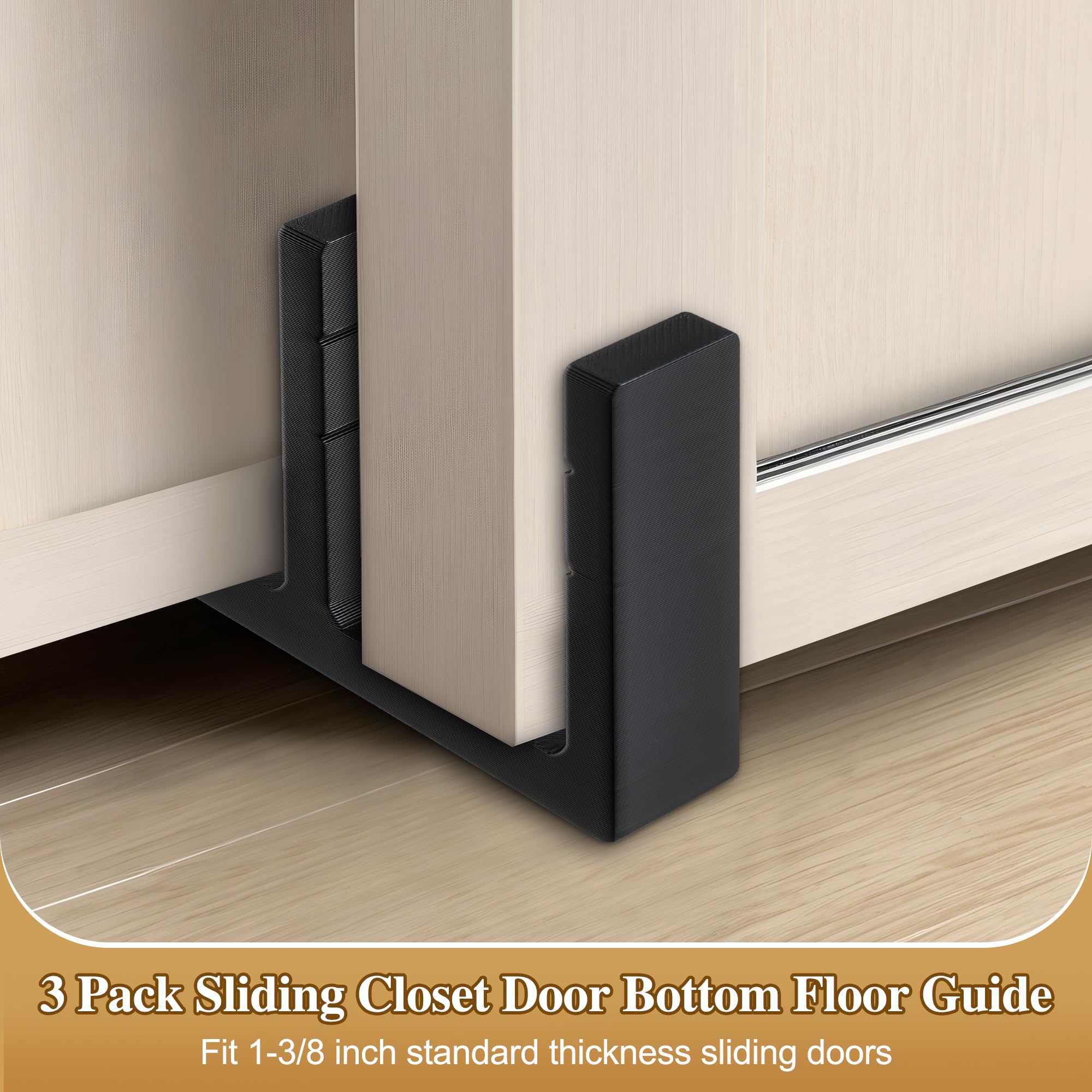 Closet Door Sliding Hardware Guides 1 Set Sliding Wardrobe Door Kit