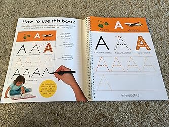 Amazon.com: Wipe Clean Workbook Uppercase Alphabet: Includes Wipe-Clean Pen (Wipe Clean Learning ...