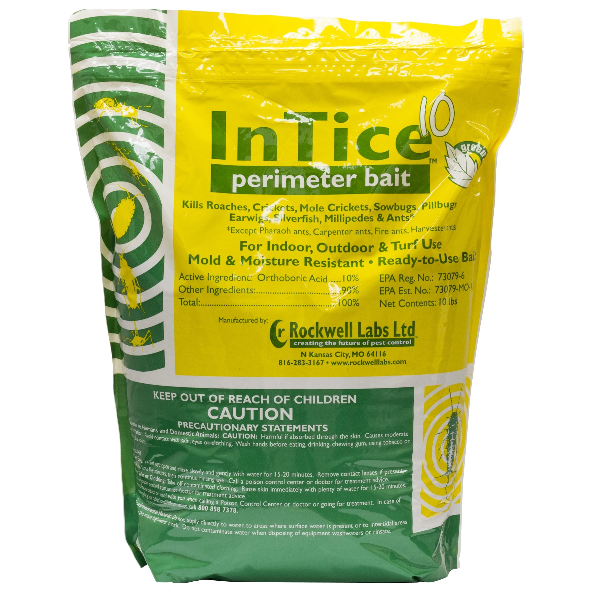 Amazon.com : A.M. Leonard InTice 10 Broad Spectrum Perimeter Bait ...