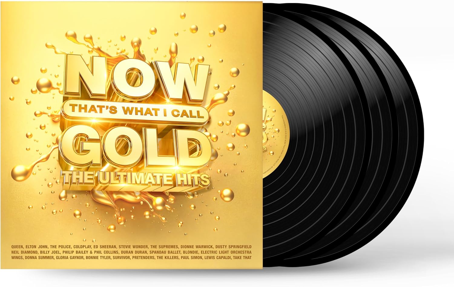 NOW That's What I Call Gold - The Ultimate Hits [VINYL]: Amazon.co.uk ...