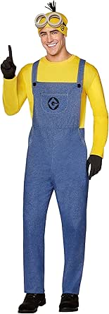Amazon.com: Spirit Halloween Minions Adult Kevin Costume | Officially Licensed | Funny Costume ...