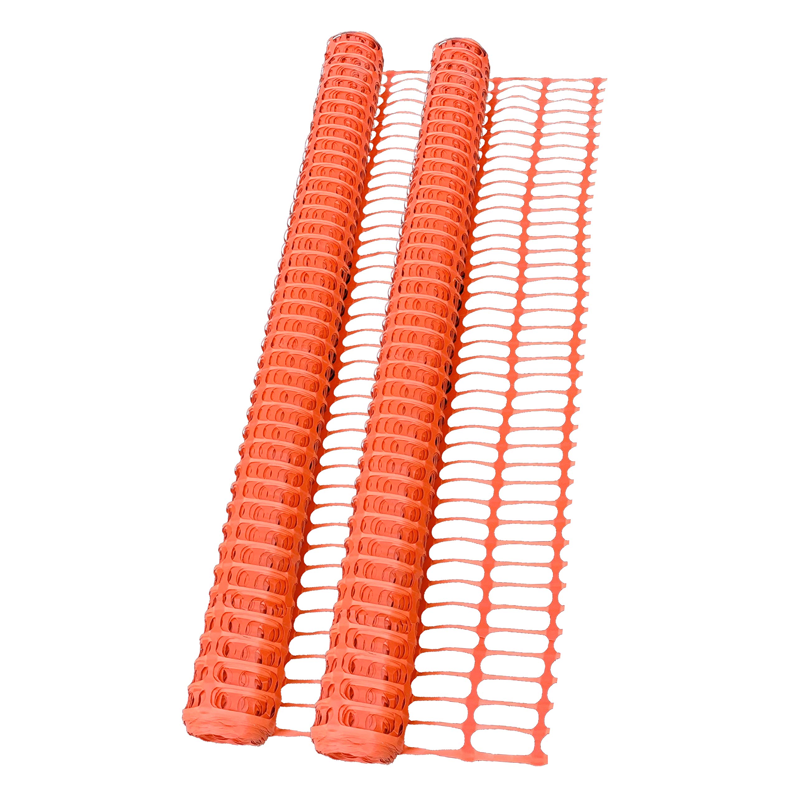 Buy Sandbaggy 4 Ft by 100 Ft Orange Safety Barrier Fence - Plastic Snow ...