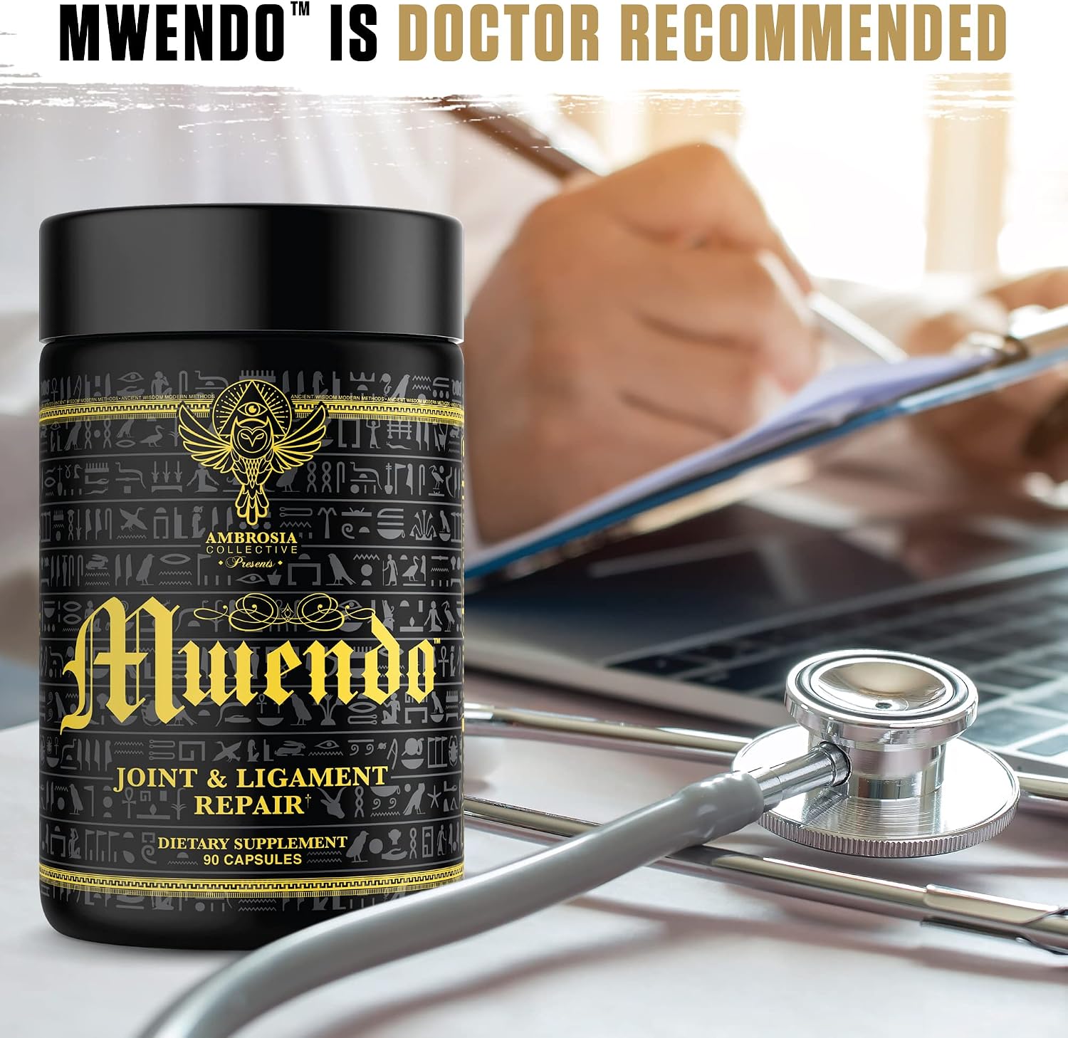 Buy Ambrosia Mwendo - Joint & Ligament Repair | Strengthen Tendons ...