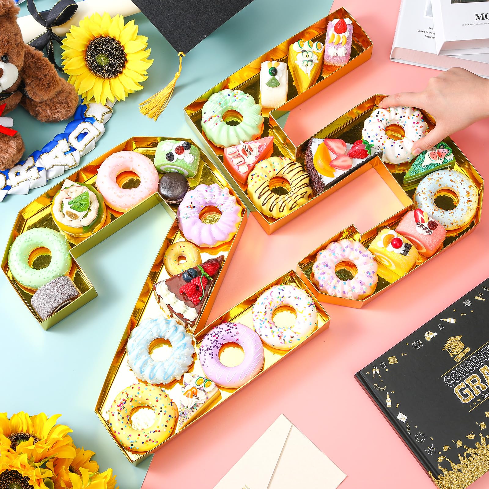 Snapklik.com : CroBlissful 13.7" Graduation Charcuterie Letters ...