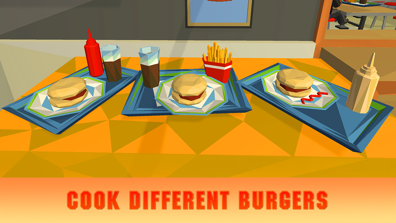 Burger Bar Tasty Cooking Dash: Fast Food Restaurant Mania | Burger ...