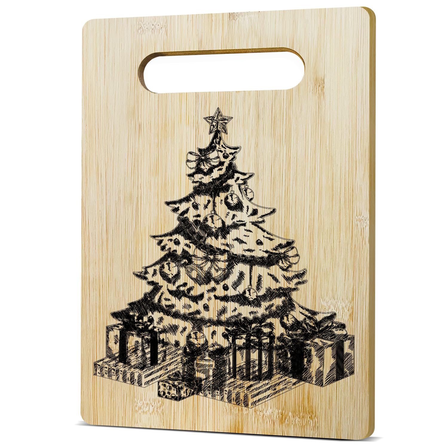 Amazon.com: Christmas Tree Cutting Board Cutting Board For Kitchen ...