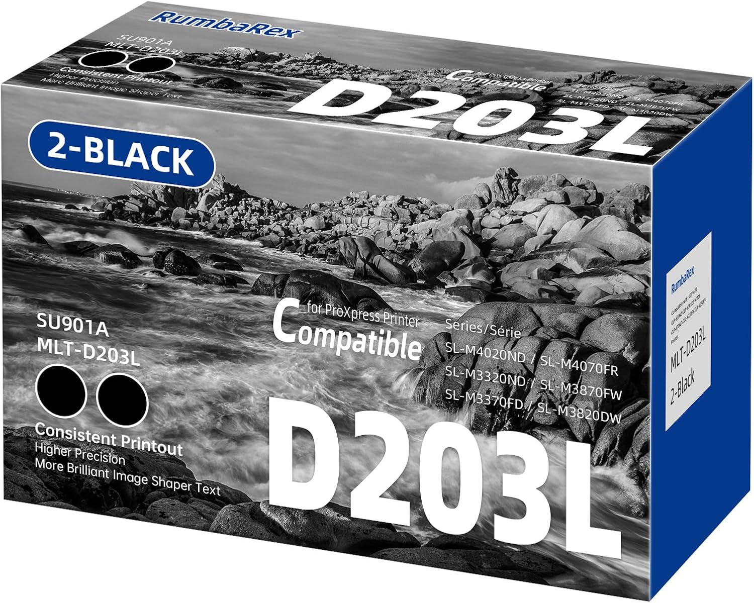 Amazon.com: MLT-D203L Toner Cartridge Black High Yield Replacement for Samsung MLT-D203L 203L ...