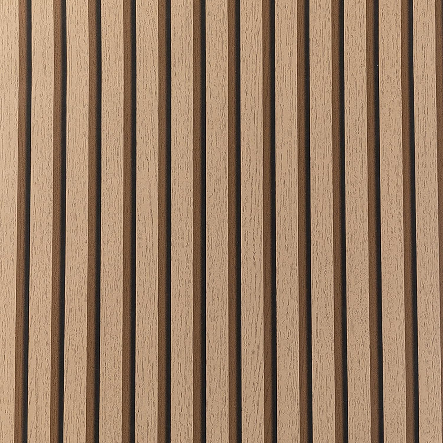 Trafagala 53 * 950cm Wood Slats Wallpaper Natural Wooden Slats Panelled ...