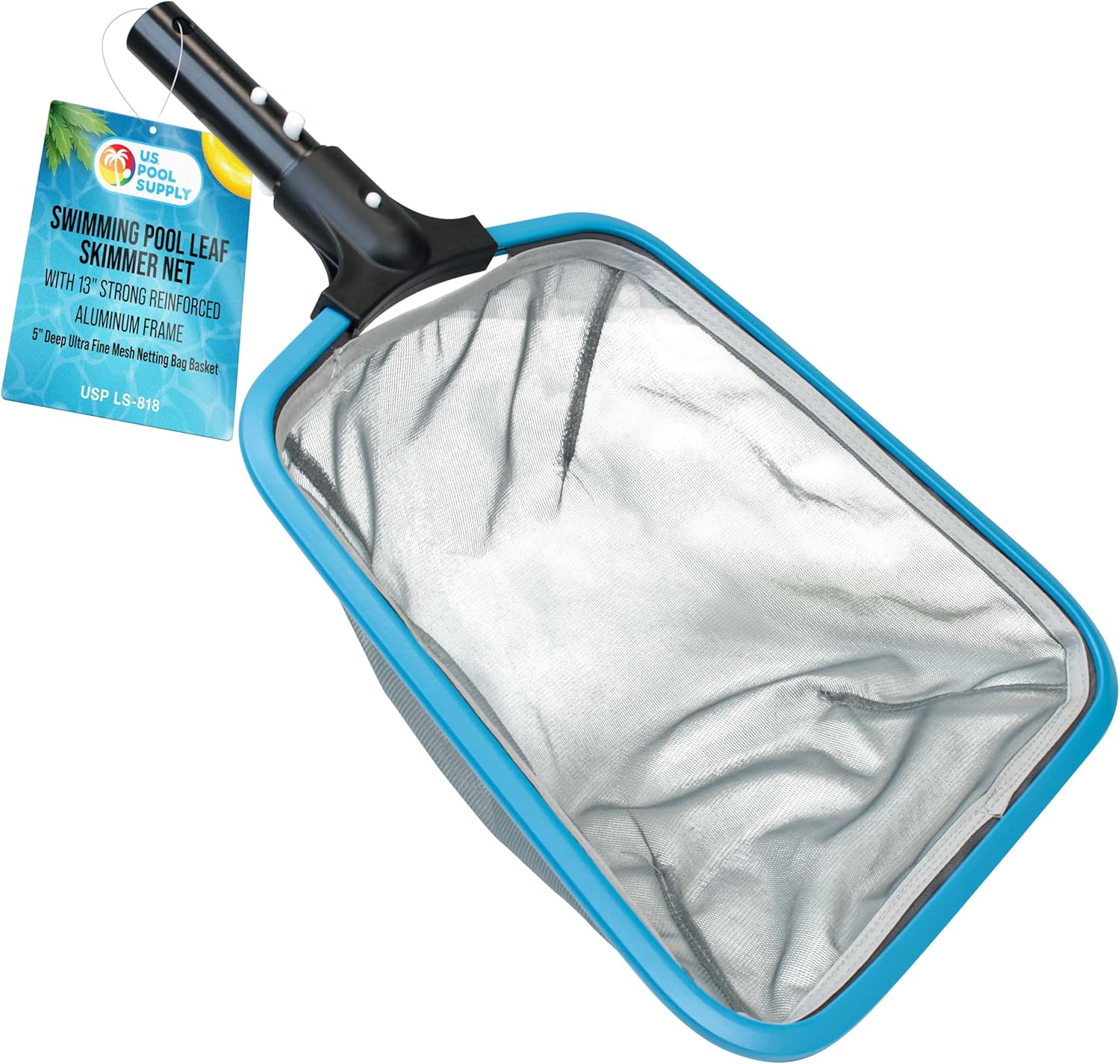 Amazon.com : U.S. Pool Supply Swimming Pool Leaf Skimmer Net with 13 ...