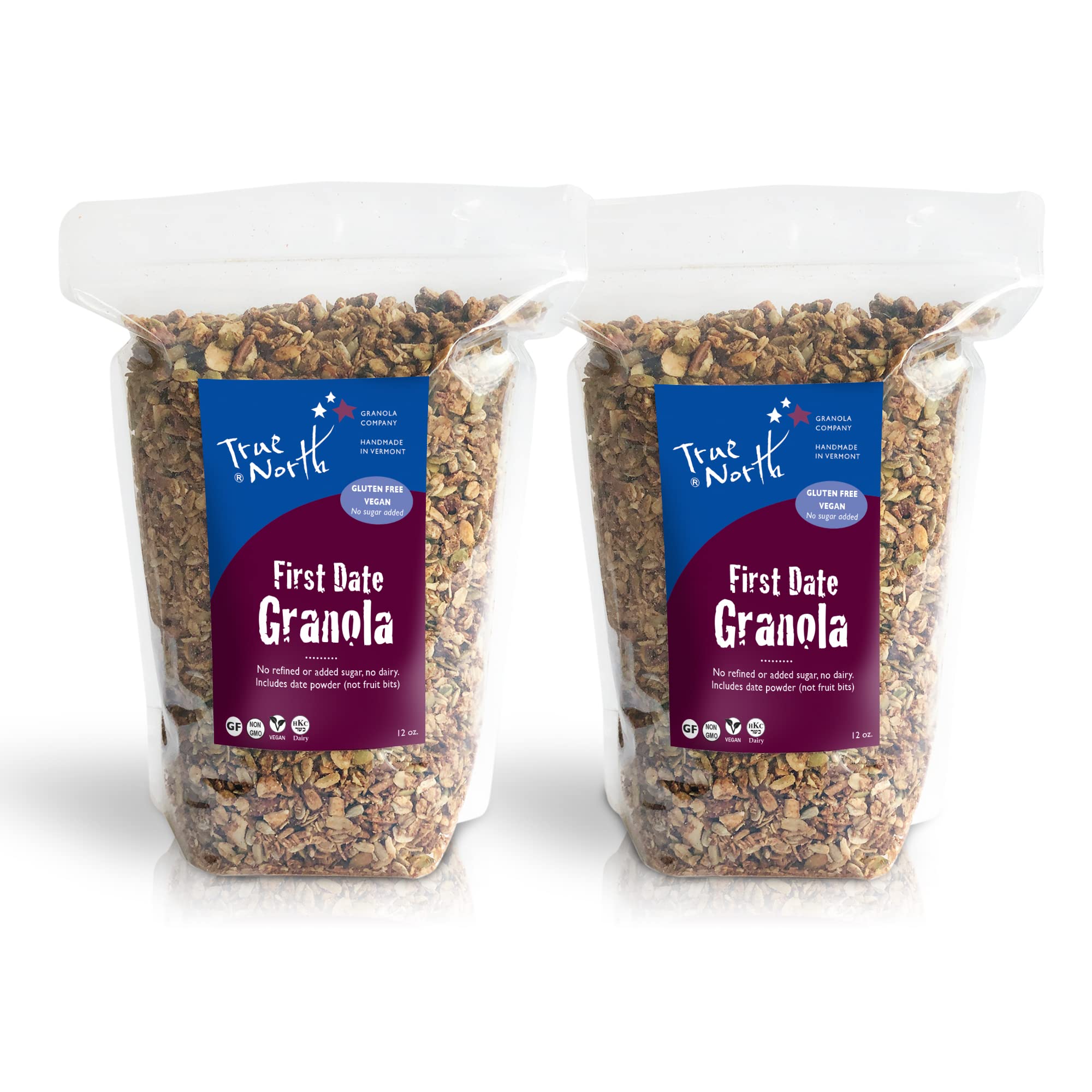 Amazon.com: True North Granola – Low Sugar Granola, First Date, Maple ...