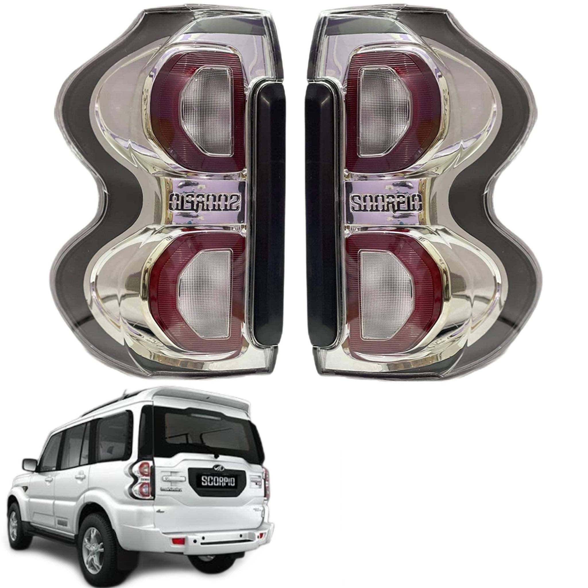 K D Taillight/Backlight Set For Mahindra Scorpio (Right & Left Both ...