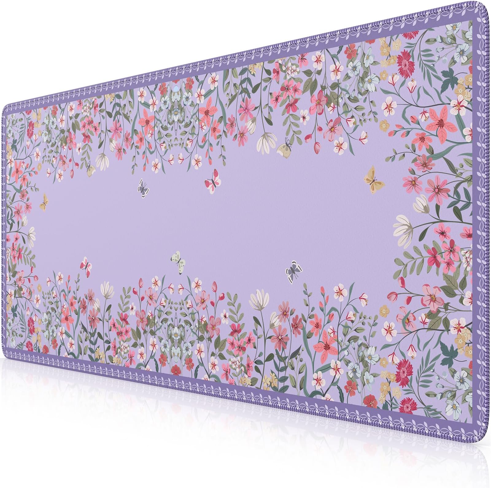 Amazon.com: iCasso Desk Mat for Keyboard and Mouse,Cute Desk Pad Large ...