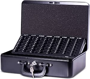 Maul Cash Box with Counting Insert, Steel, Euro Insert, Security ...