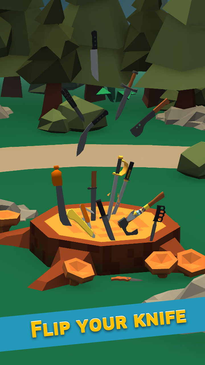 Extreme Craze Knife Flipping Challenge: Pixel Backflip Throwing ...