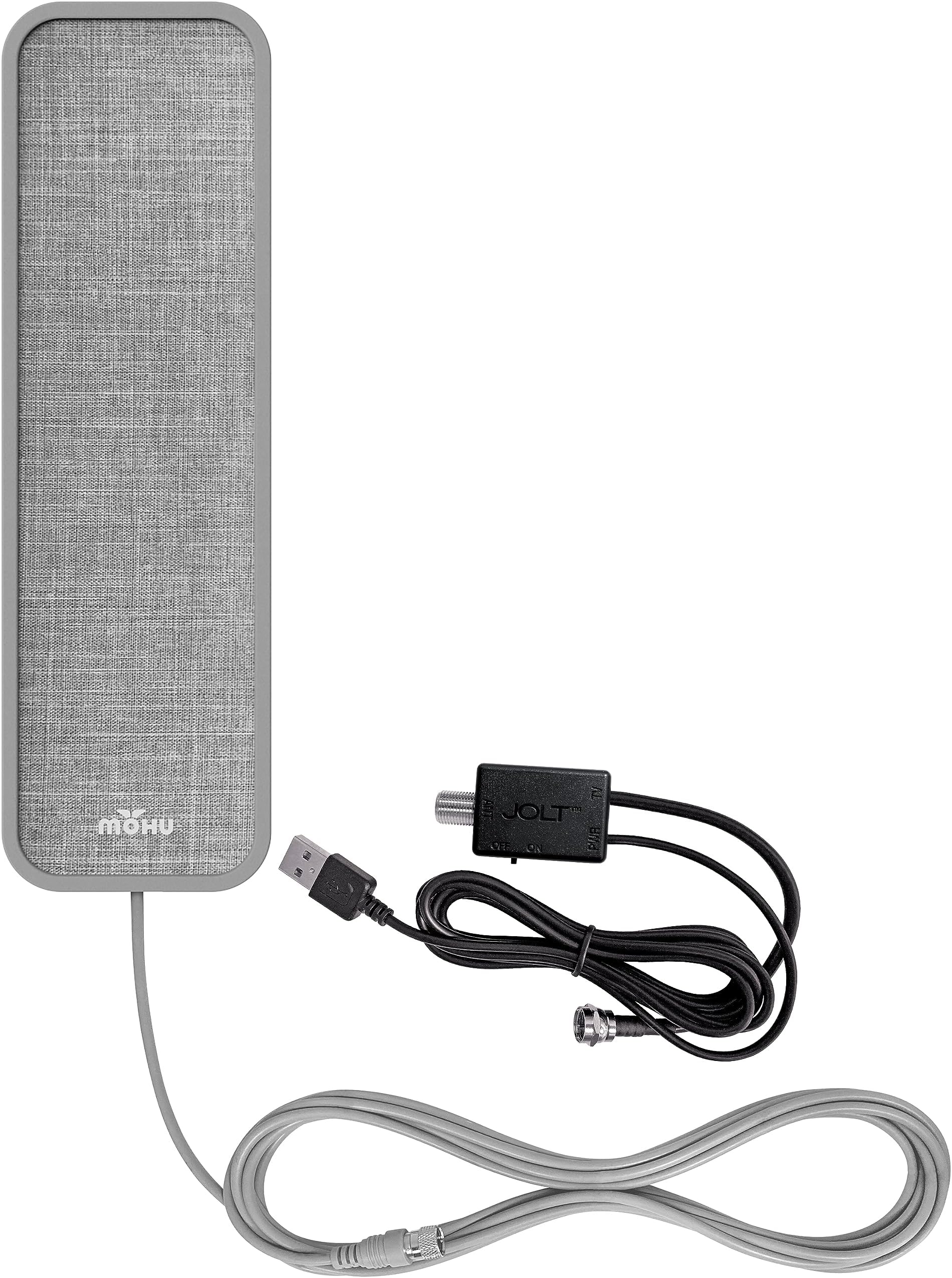 Amazon.com: Mohu Vibe Amplified - Compact Indoor TV Antenna, 50-Mile ...