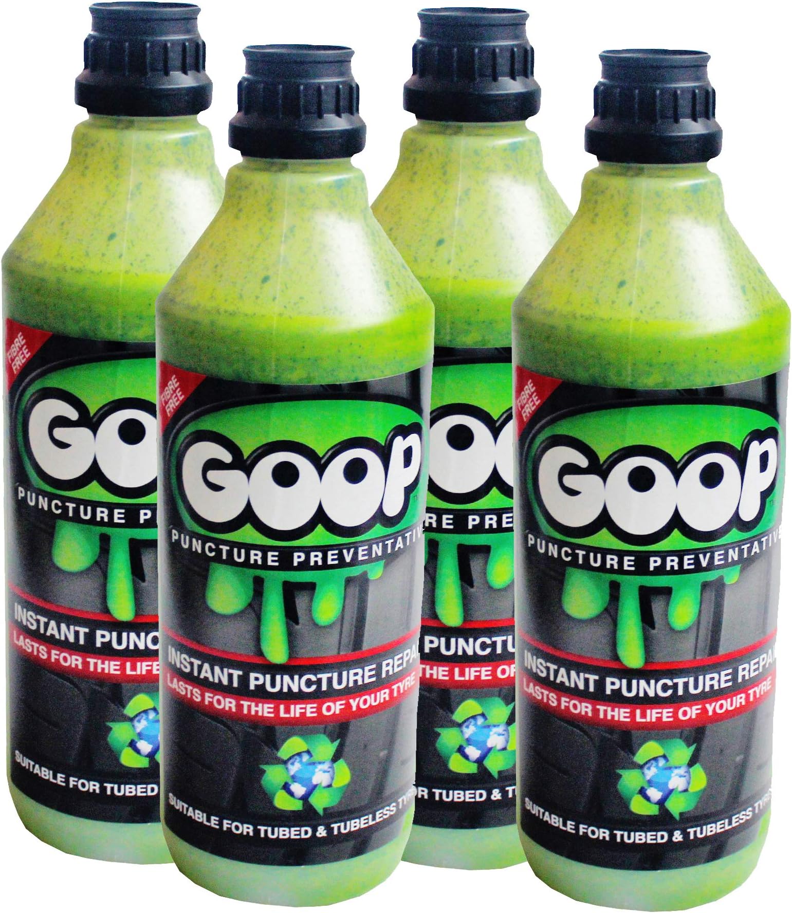 Goop tyre sealant * 2 X 500ml Bottles * Made in UK : Amazon.co.uk ...