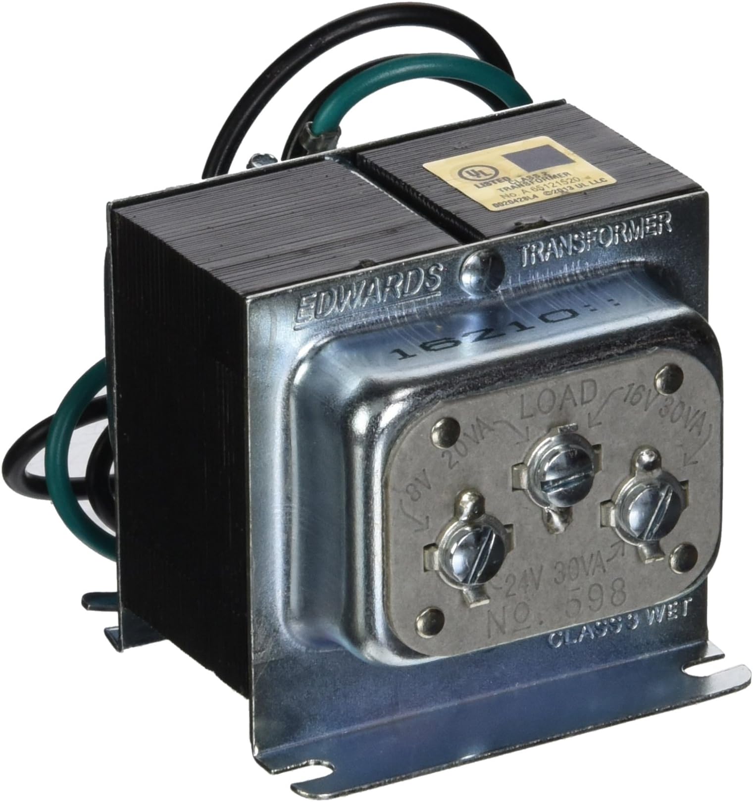 Edwards Signaling 598 120V 8/16/24V 30W Transformer - Security And ...
