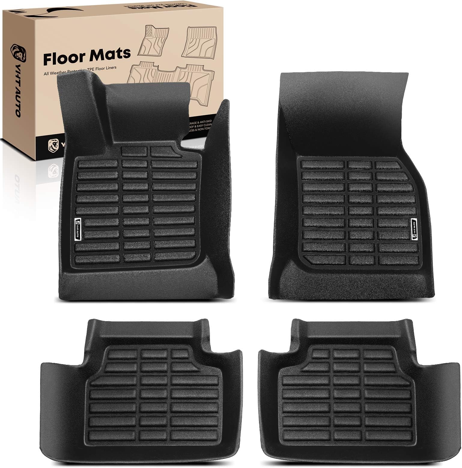 Amazon.com: YHTAUTO Floor Mats Fit 2014-2023 Mini Cooper 4 Door, TPE ...