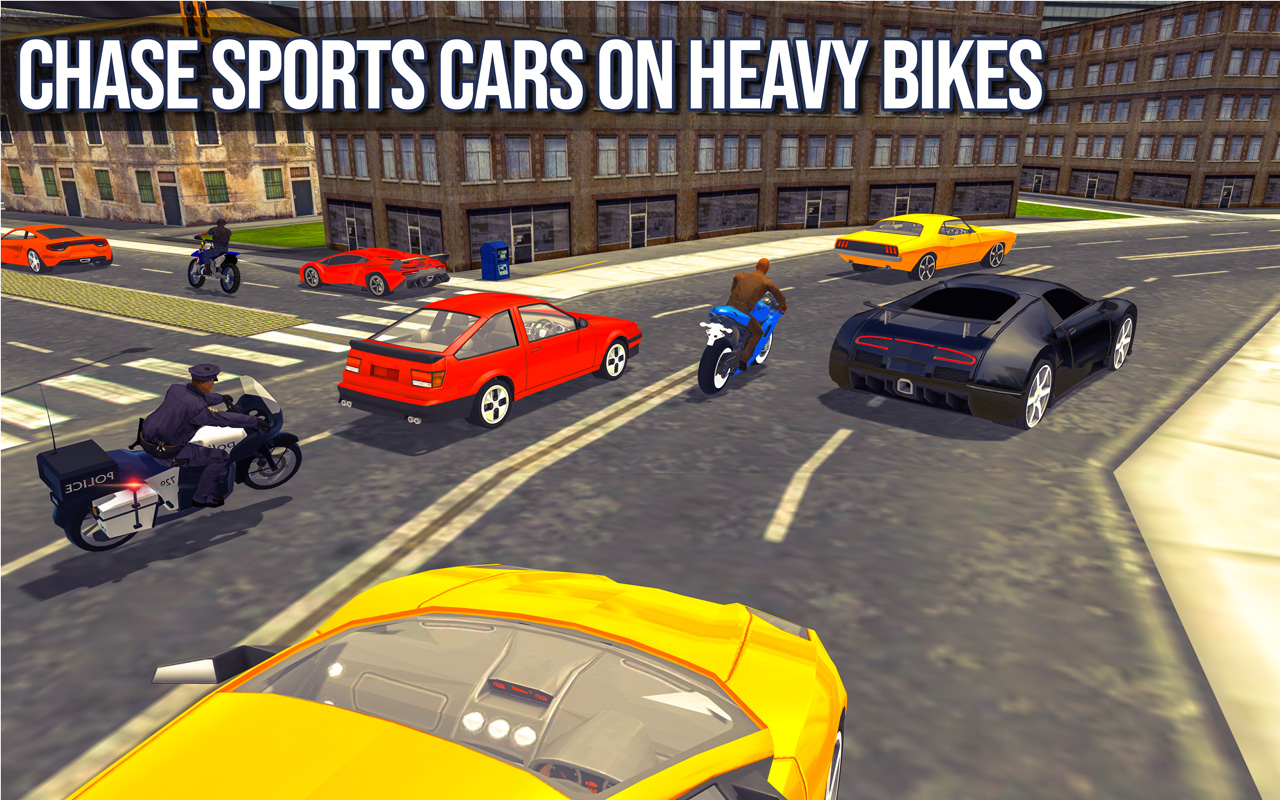 Traffic Police Motorbike Chase - Police Bike Games - App on the Amazon ...