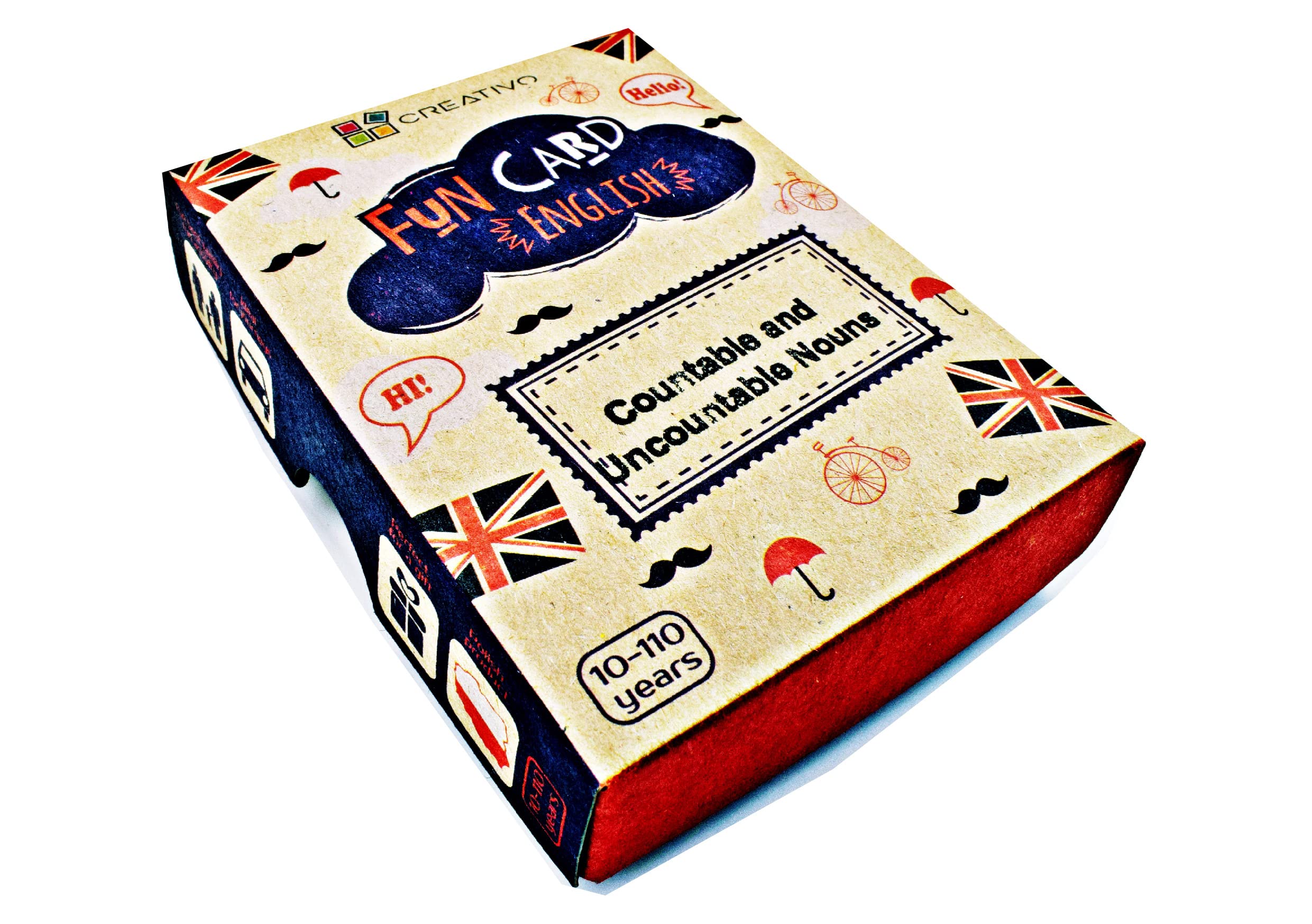 Buy Fun Card English COUNTABLE AND UNCOUNTABLE NOUNS (Grammar and ...