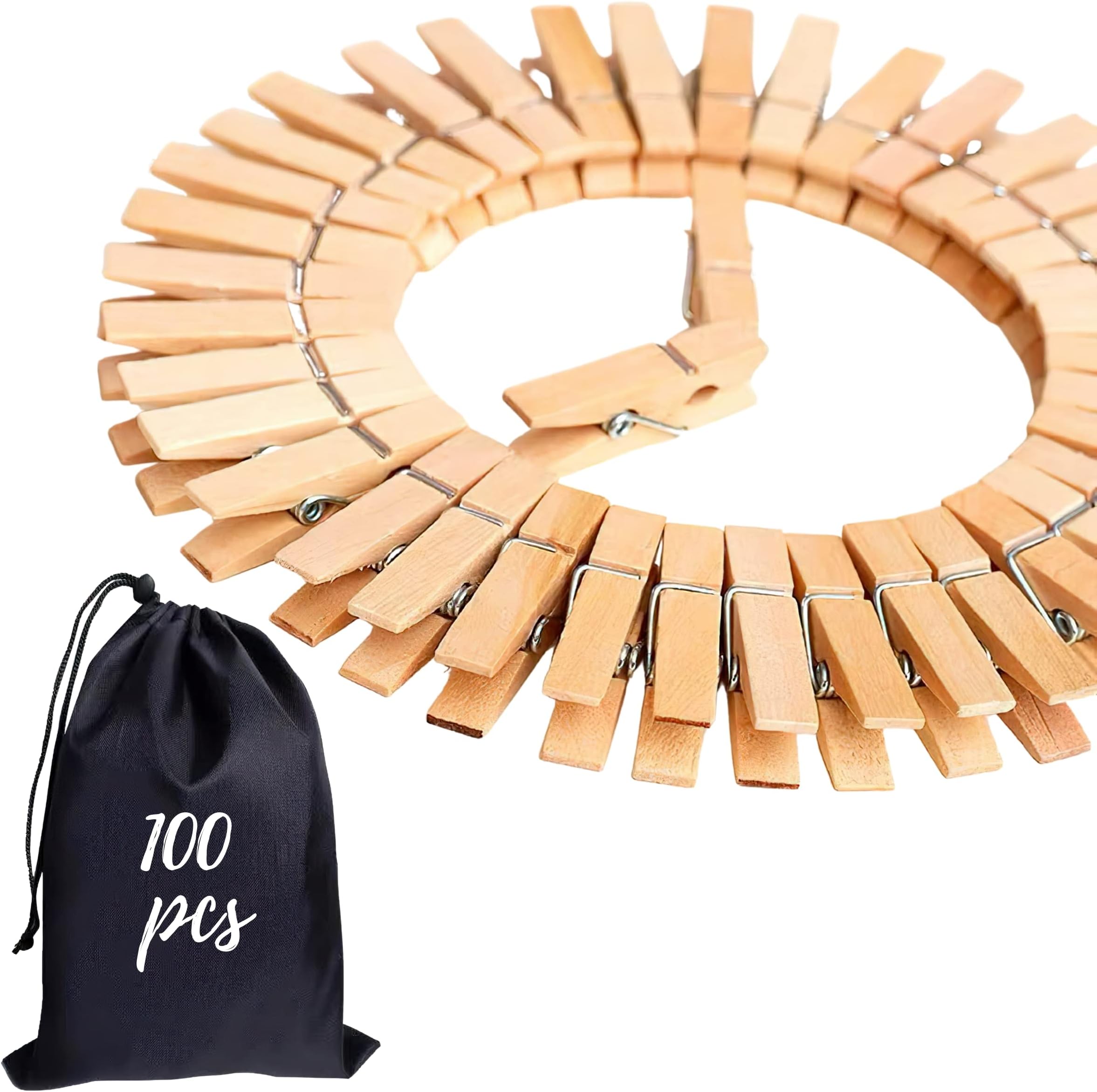 Amazon.com: 520 PCS Mini Clothes Pins, Wooden and White Small Wooden ...