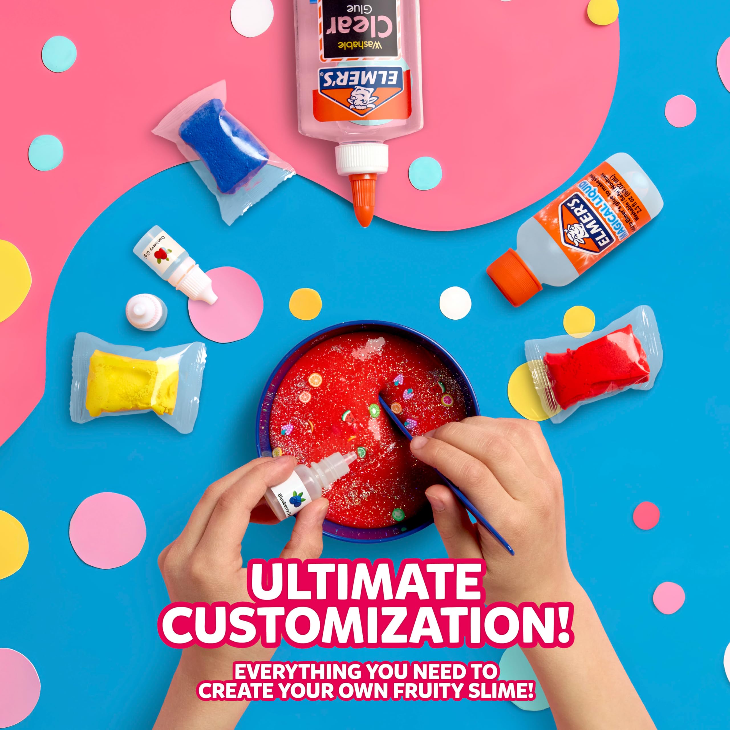 Snapklik.com : Elmers Fruity Fusion Slime Kit, Includes Elmers Clear ...