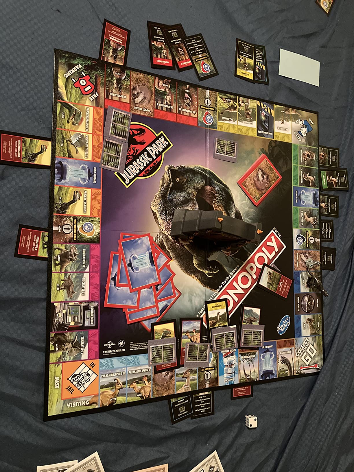 $14/mo - Finance Monopoly: Jurassic Park Edition Board Game for Kids ...