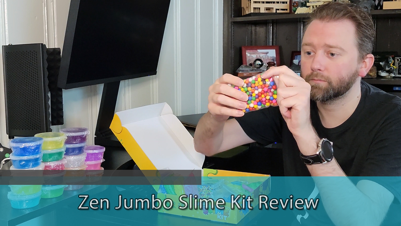 Watch Zen Jumbo Slime Kit - Unboxing on Amazon Live