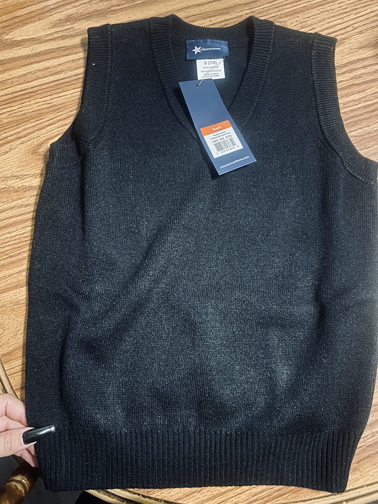 Amazon.com: Classroom School Uniforms Boys' Uniform Sweater Vest ...