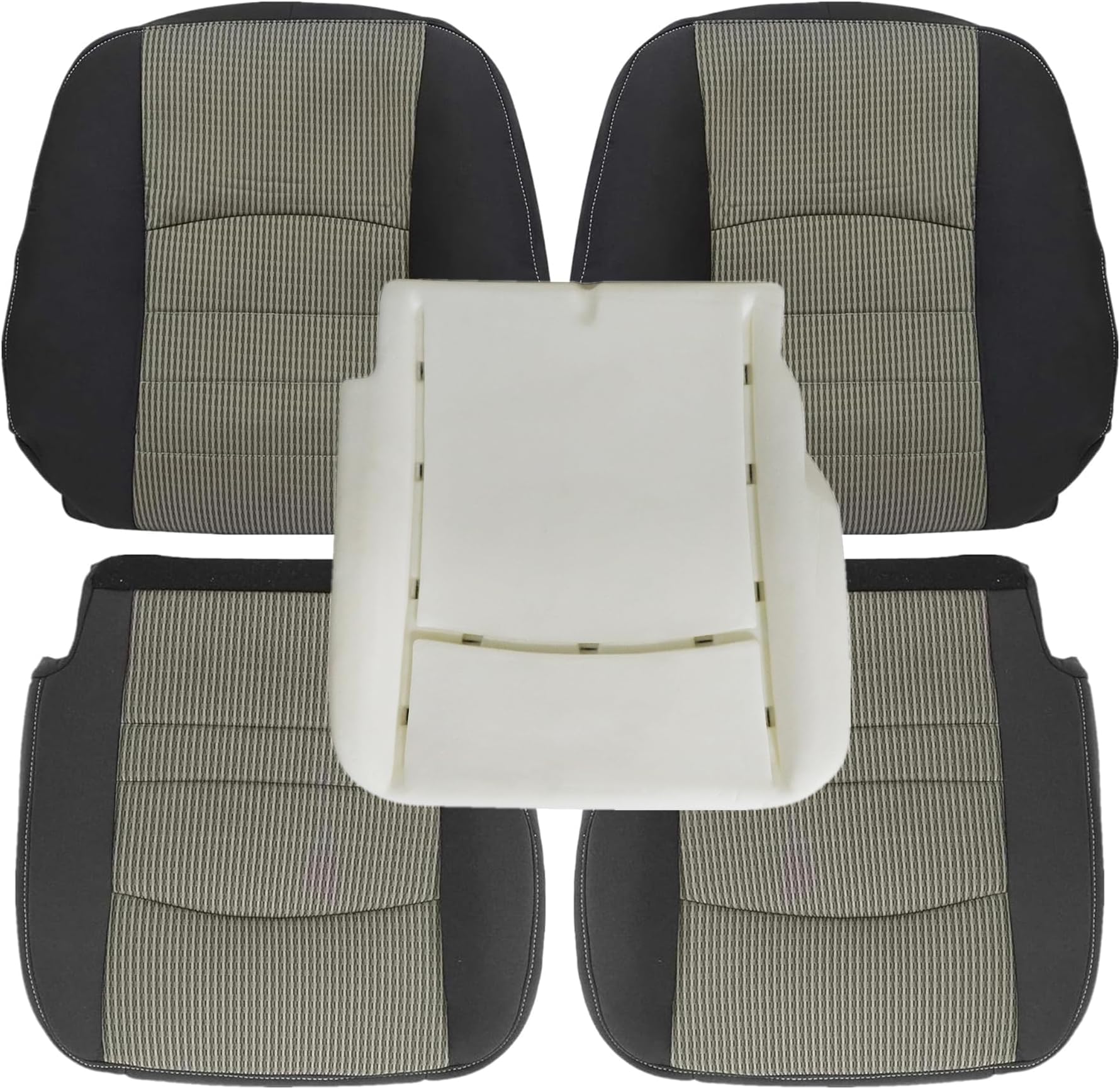Amazon.com: GXARTS Driver and Passenger Side Bottom and Top Lean Back ...