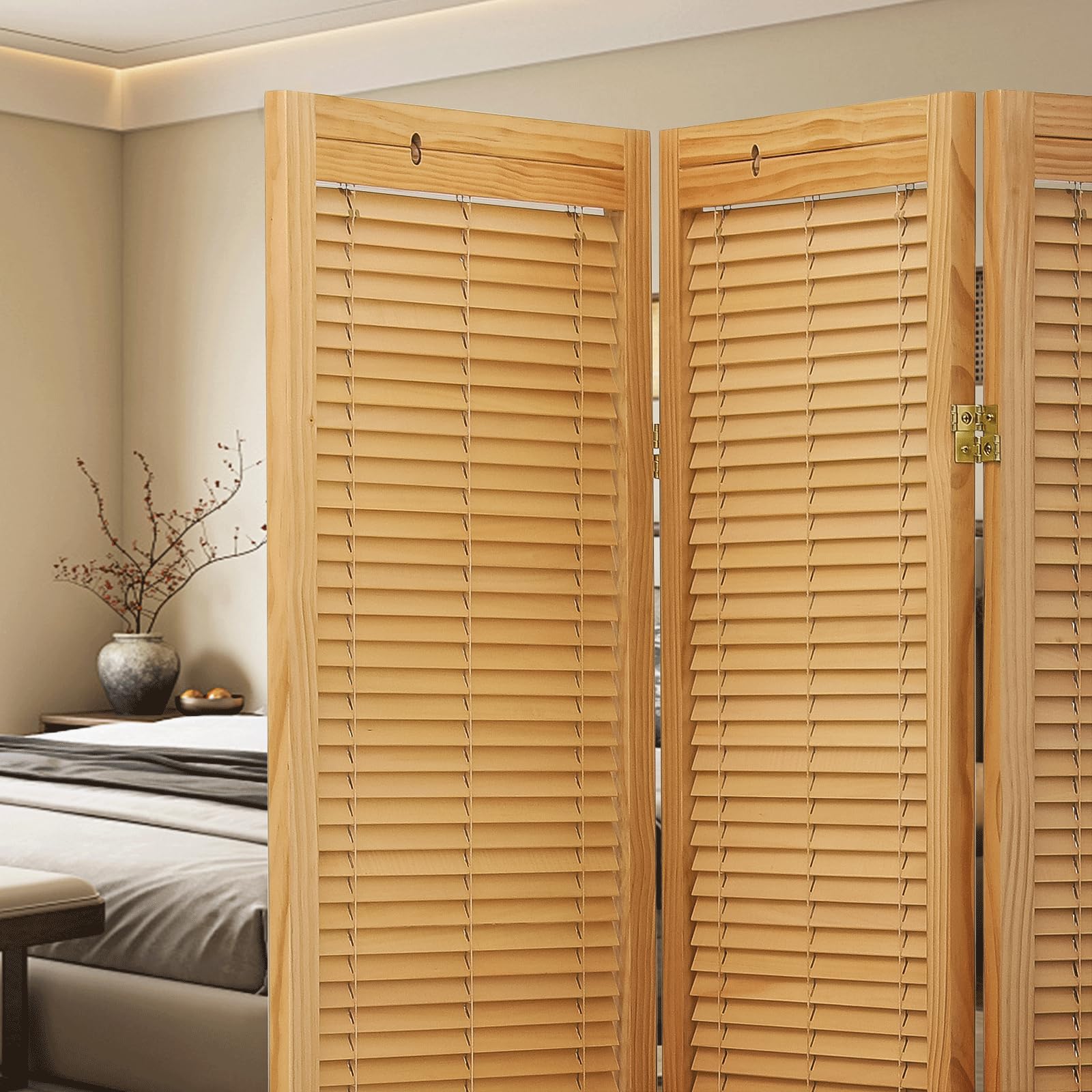 Amazon.com - SFIHOME 3-Panel Folding Room Dividers with Adjustable ...