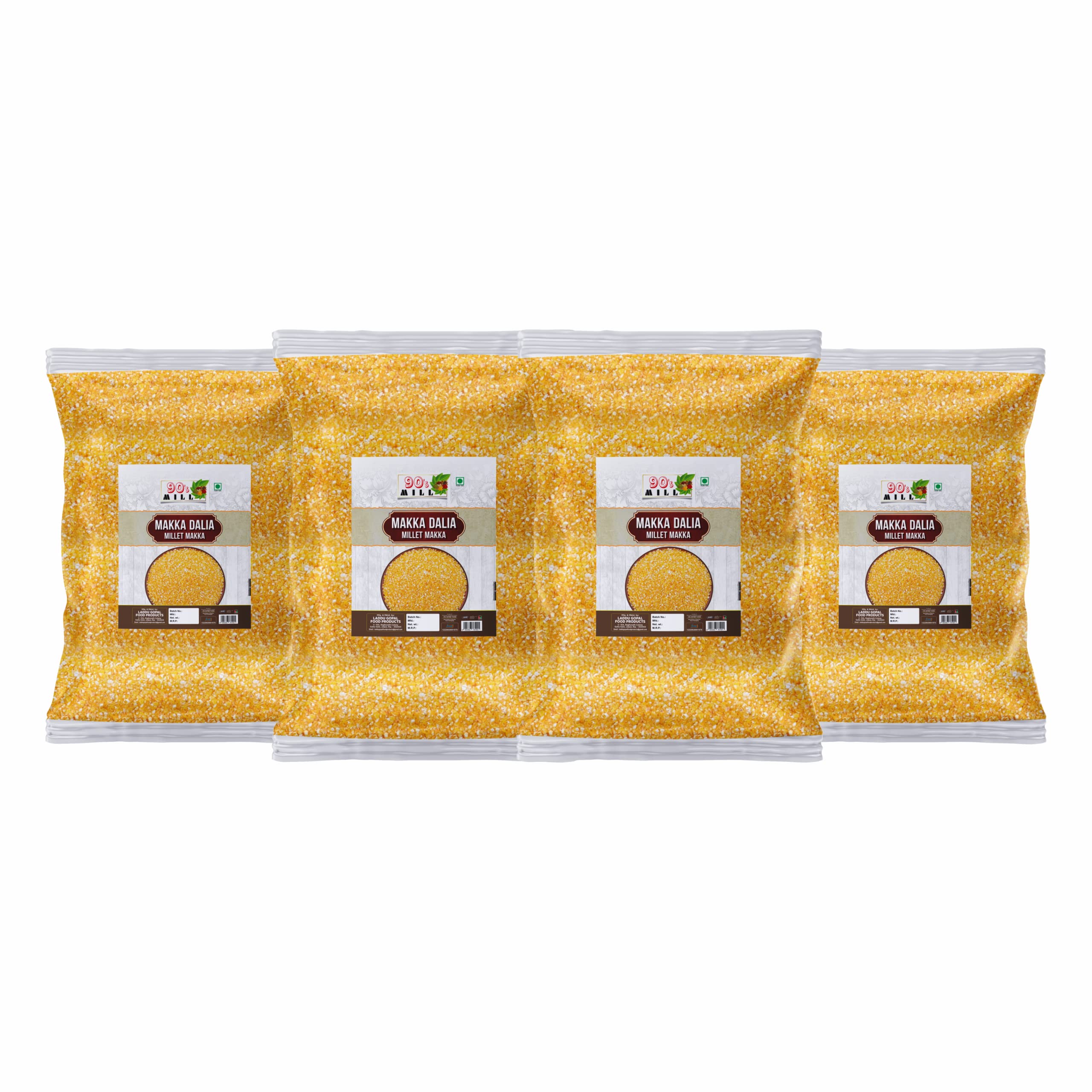 Indian Maize Makka Millet Porridge/Daliya/Khichdi/Daliya Broken Corn ...